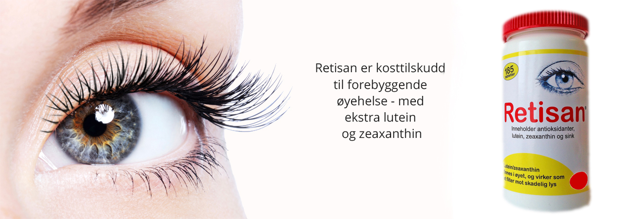 Retisan – Kosttilskudd for øynene